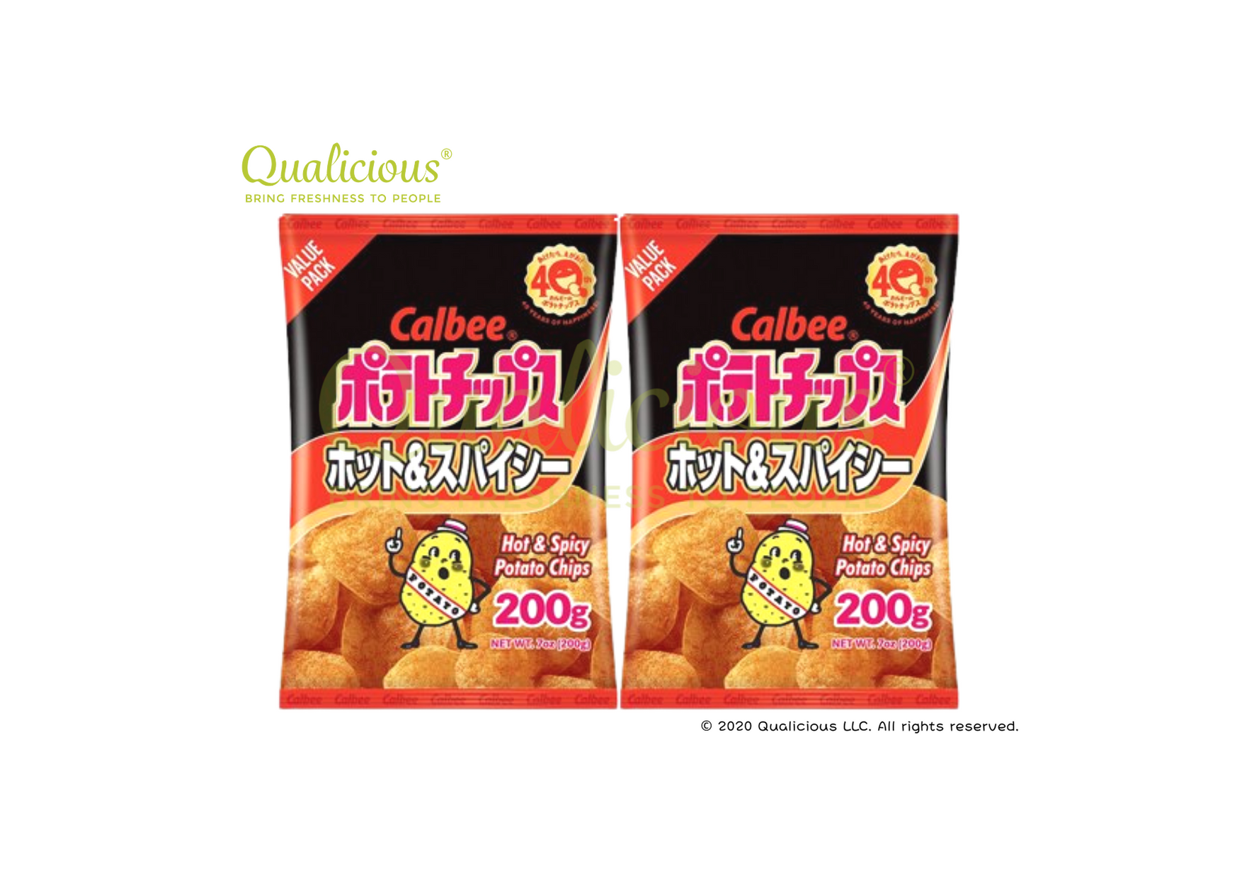 Calbee Potato Chips Hot&Spicy Mega 2 Pack (Exp. 6/26/2021) | Qualicious ...